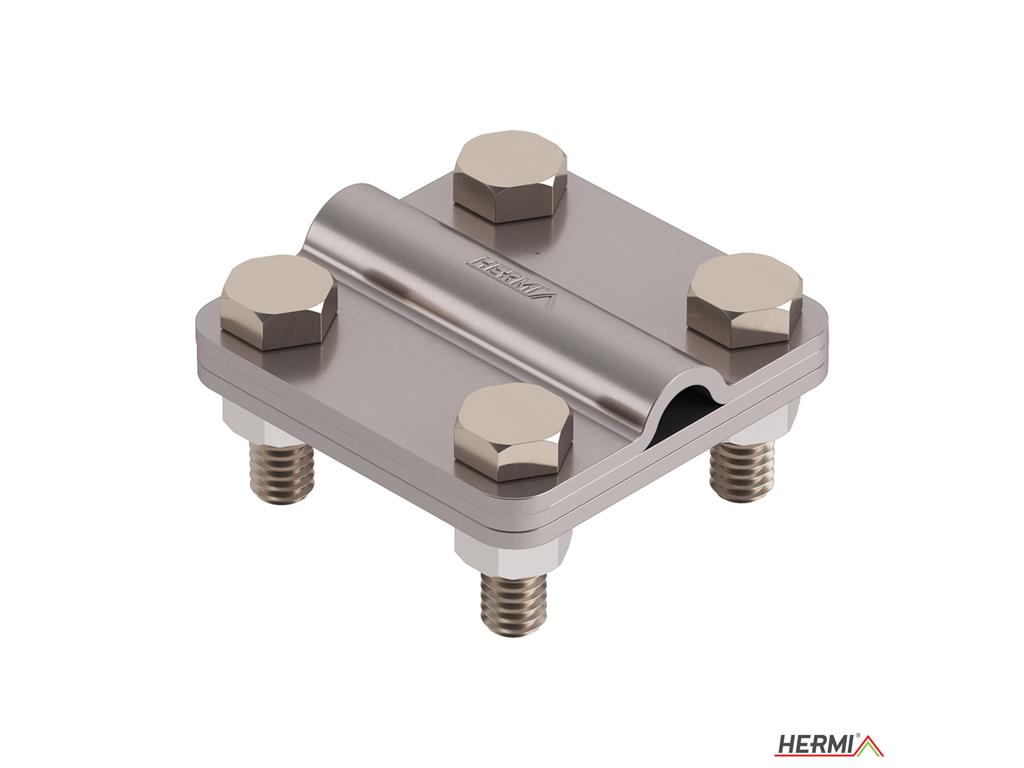 Sponka križna 60x60 O/P žica-valjan.inox, Hermi - technobox.si